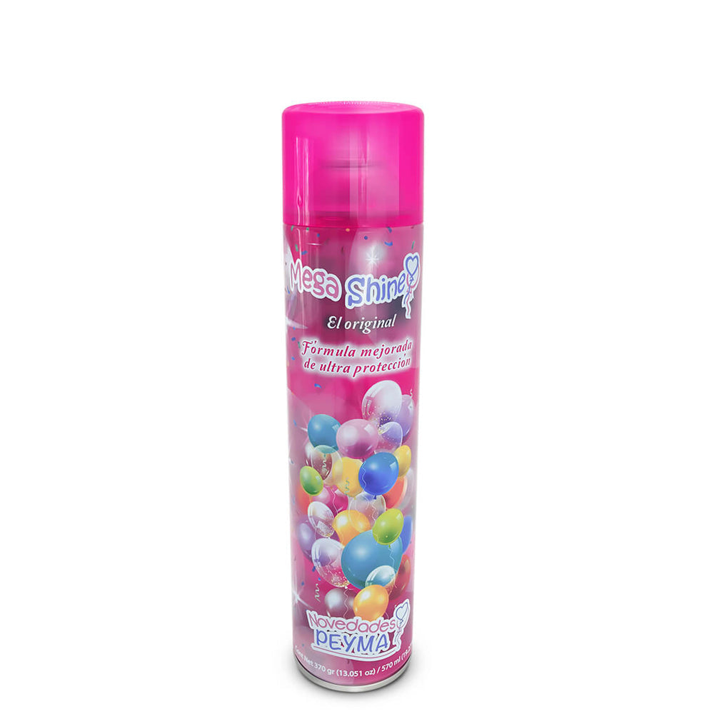 MEGA SHINE 13oz AEROSOL SPRAY - FRAGRANCE FREE - BalloonShine.com